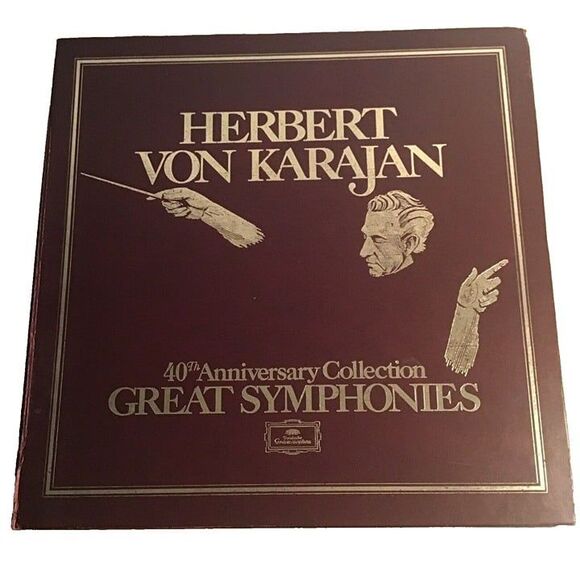 Media | Herbert Von Karajan 4th Anniversary Collection Symphonies Lp ...